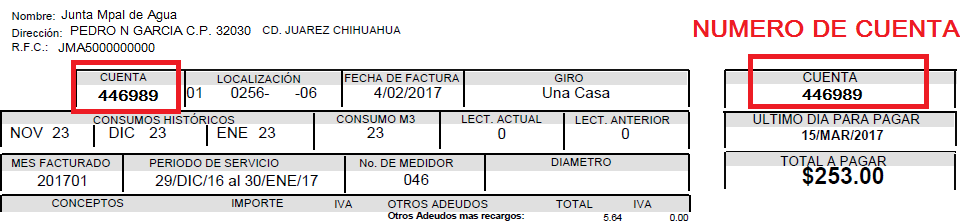 JMAS Jrz / Pago en linea